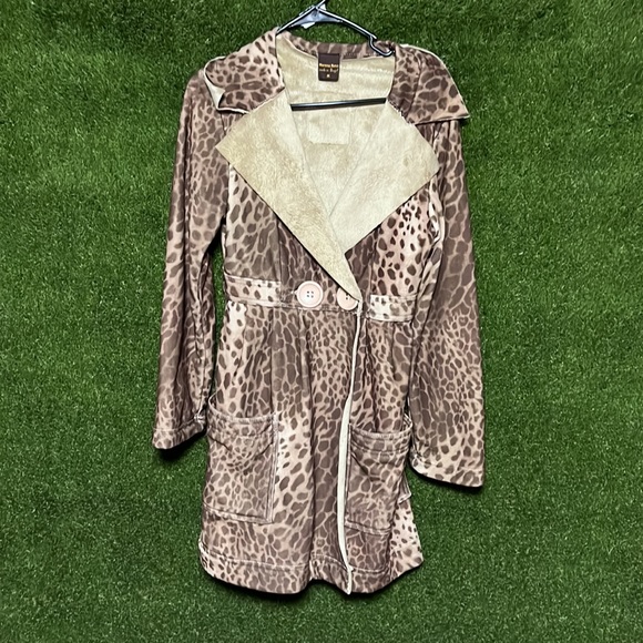 Morena Rosa | Jackets & Coats | Morena Rosa Long Cheetah Print Jacket ...